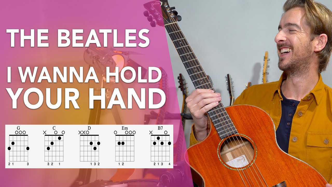 The Beatles I Wanna Hold Your Hand Guitar Lesson Chords How To the-beatles-i-wanna-hold-your-hand-guitar-lesson-chords-how-to